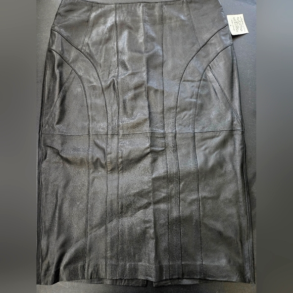 Clothes By Revue | Skirts | Nwt Vintage Leather Skirt Clothes By Revue ...